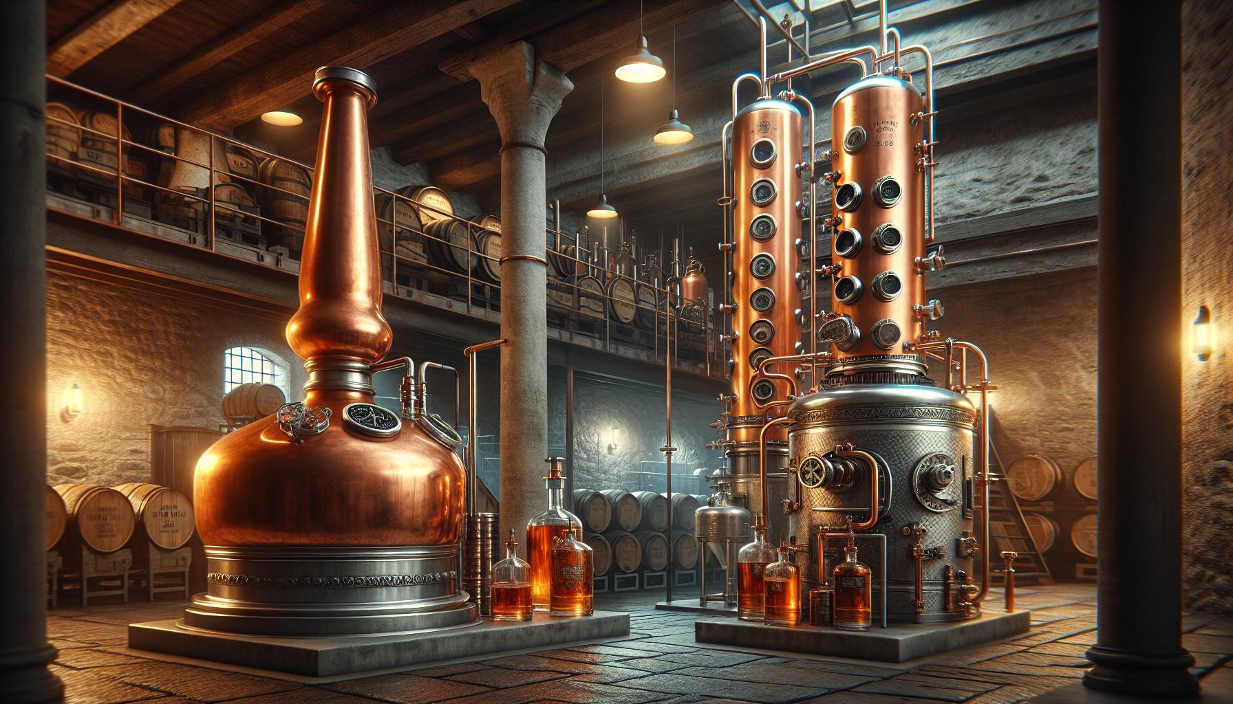 Whiskey Brand Secrets: Distillation Methods Explained - Whiskey Canvas