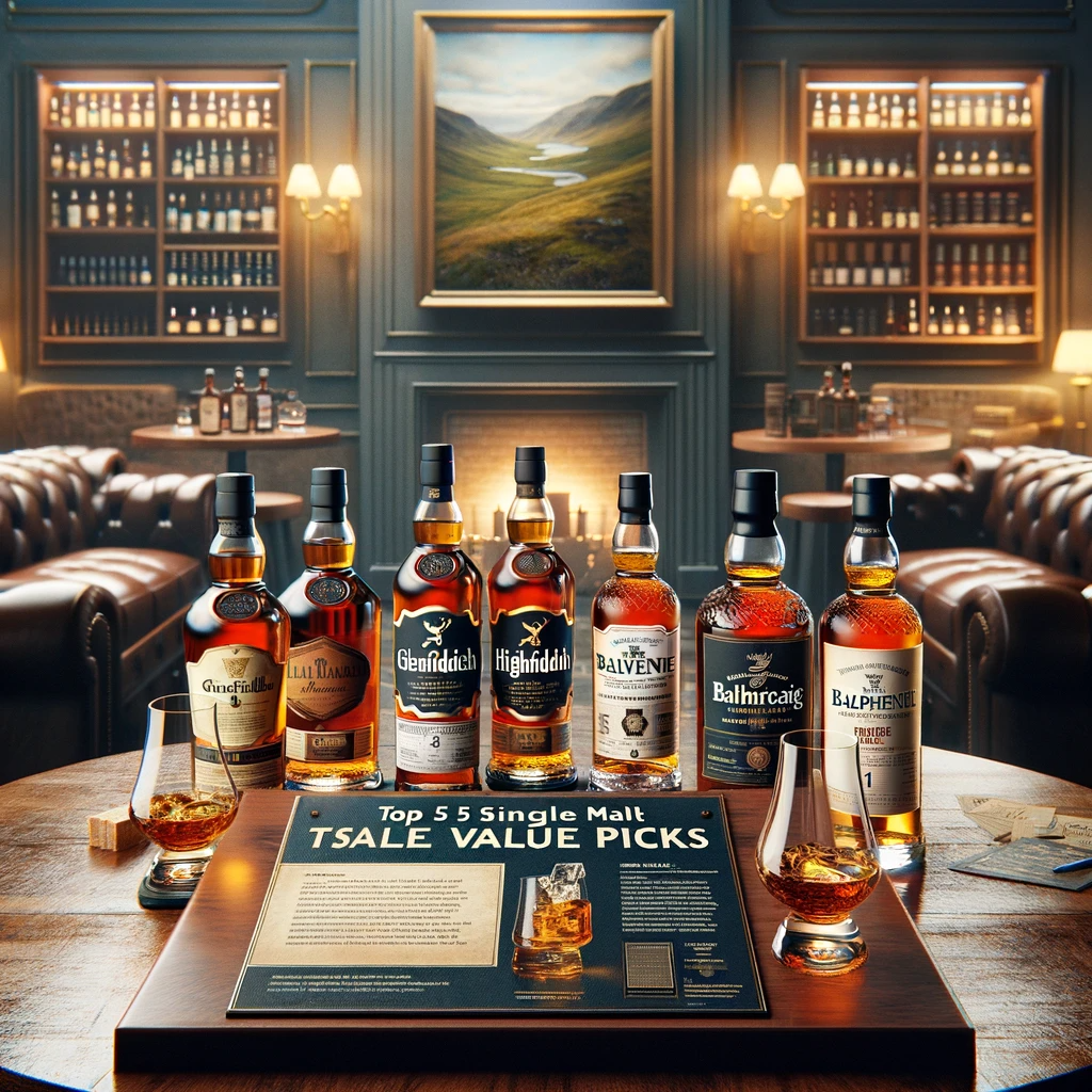 Top 5 Single Malt Value Picks: Glenfiddich, Highland Park, Balvenie ...